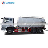 China Sinotruk HOWO NX 20m³ RHD Sewage Suction Truck with Yifeng Water Ring Vacuum Pump for sale
