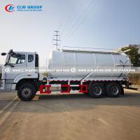 China Sinotruk HOWO NX 20m³ RHD Sewage Suction Truck with Yifeng Water Ring Vacuum Pump for sale