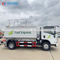 China ISUZU NPR 6000L Fuel Bowser 150HP Euro V Diesel Tanker with Fuel Dispenser for sale