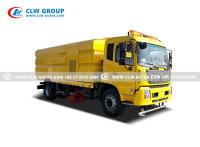 China Dongfeng KR 210HP Road Sweeper Truck 7m³ Stainless Steel Tank 9m³ Water Tank for sale