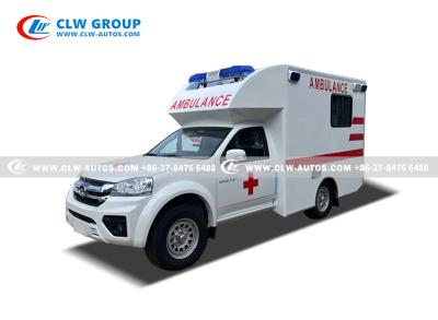 China Foton 4x4 Ward-Type Ambulance 210HP Mitsubishi Engine All-Terrain Medical Transport for sale
