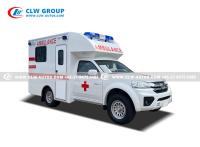 China Foton 4x4 Ward-Type Ambulance 210HP Mitsubishi Engine All-Terrain Medical Transport for sale