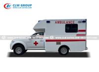 China Foton 4x4 Ward-Type Ambulance 210HP Mitsubishi Engine All-Terrain Medical Transport for sale