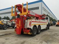 China Sinotruk Howo 8X4 371HP Heavy Duty Tow Truck with 50 Ton Hoisting Capacity and 43 Ton Towing Weight for sale