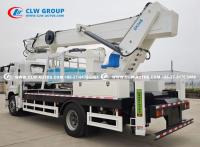 China ISUZU GIGA 34m Insulated Aerial Work Truck Articulated Folding Arm Dielectric Bucket 360 Rotation for sale