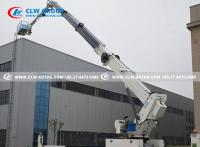 China ISUZU GIGA 34m Insulated Aerial Work Truck Articulated Folding Arm Dielectric Bucket 360 Rotation for sale