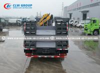 China HOWO 8x4 Service Truck 10 Ton XCMG Knuckle Boom Crane Hydraulic Ladder 400HP for sale