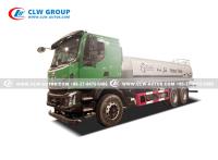 China Hualing 20000L Water Sprinkler Truck 20m3 Tank High Efficiency Pump Multi Function Spray System for sale