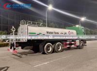 China Hualing 20000L Water Sprinkler Truck 20m3 Tank High Efficiency Pump Multi Function Spray System for sale