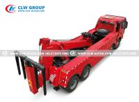 China Shacman X3000 420HP 8x4 Integrated Wrecker Truck 50 Tonne Recovery Capacity for sale