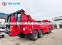 China Shacman X3000 420HP 8x4 Integrated Wrecker Truck 50 Tonne Recovery Capacity for sale