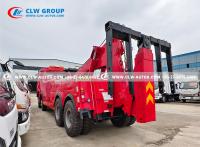 China Shacman X3000 420HP 8x4 Integrated Wrecker Truck 50 Tonne Recovery Capacity for sale