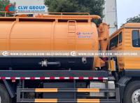 China 18m³ Combination Sewer Cleaning Truck 3500 psi High Pressure Jetting 8m Vacuum Suction for sale