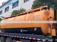 China 18m³ Combination Sewer Cleaning Truck 3500 psi High Pressure Jetting 8m Vacuum Suction for sale