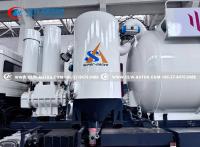 China Dongfeng 6x4 Sand Suction Truck 12-15m³ Tank 380HP Cyclone Dust Collector Two Stage Overflow Protection for sale
