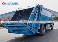 China FAW 4x2 14m³ Rear-Loading Compactor Garbage Truck Q345 Steel Body 160HP for sale
