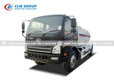 China FAW RHD 10m³ LPG Bobtail Truck Right-Hand Drive Gas Tanker Q345R Steel Tank 160HP for sale