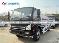 China FAW RHD 10m³ LPG Bobtail Truck Right-Hand Drive Gas Tanker Q345R Steel Tank 160HP for sale