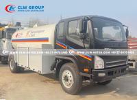 China FAW RHD 10m³ LPG Bobtail Truck Right-Hand Drive Gas Tanker Q345R Steel Tank 160HP for sale