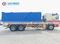 China Sinotruk HOWO RHD 6x4 25 Ton Hook Lift Garbage Truck Weichai 400HP Engine Heavy Duty Waste Collection for sale