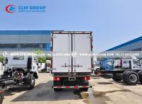 China HOWO 4x4 Right-Hand Drive Refrigerated Truck 5.4 Ton Winch 18000kg GVW Cold Chain for sale
