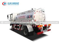 China FAW 5,000L Fuel Bowser 4x2 Diesel Tanker Truck Carbon Steel Tank for Urban and Remote Refueling for sale