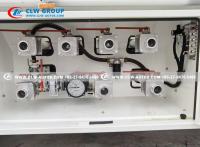 China FAW 4x2 Mini Fuel Tanker Truck 3000-5000L Q235 Carbon Steel Tank Euro II Diesel Engine for sale