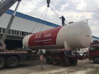 China 120cbm Large Bulk Propane LPG Gas Storage Tank 60MT 1mm Corrosion Allowance for sale