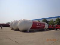 China 120cbm Large Bulk Propane LPG Gas Storage Tank 60MT 1mm Corrosion Allowance for sale