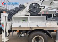 China 55m Telescopic Aerial Work Platform Truck 400kg Bucket Dongfeng Chassis 220HP for sale