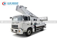 China 55m Telescopic Aerial Work Platform Truck 400kg Bucket Dongfeng Chassis 220HP for sale