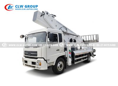 China 55m Telescopic Aerial Work Platform Truck 400kg Bucket Dongfeng Chassis 220HP for sale