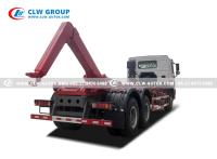 China Sinotruk HOWO RHD 6x4 25 Ton Hydraulic Hook Lift Truck Weichai 400HP Engine for sale