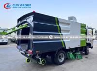 China FAW RHD 5.5m³ Road Sweeper Truck Right-Hand Drive Vacuum Sweeper 130hp Dual-Engine for sale
