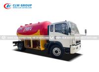 China Sinotruk HOWO 4x2 15000L LPG Bobtail Truck CORKEN Z2000 Pump Q345R Steel Tank Propane Delivery for sale