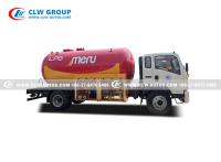China Sinotruk HOWO 4x2 15000L LPG Bobtail Truck CORKEN Z2000 Pump Q345R Steel Tank Propane Delivery for sale