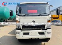China Sinotruk HOWO 4x2 15000L LPG Bobtail Truck CORKEN Z2000 Pump Q345R Steel Tank Propane Delivery for sale
