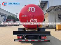 China Sinotruk HOWO 4x2 15000L LPG Bobtail Truck CORKEN Z2000 Pump Q345R Steel Tank Propane Delivery for sale