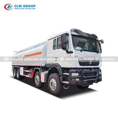 China HOWO 8X4 30000L Refueling Truck with Intelligent Dispenser 371HP Dual-Way Metering System for sale