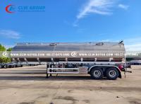 China 38000L 3-Compartment Aluminum Fuel Tank Semi-Trailer for Bulk Gasoline Diesel Transport for sale