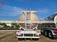 China 38000L 3-Compartment Aluminum Fuel Tank Semi-Trailer for Bulk Gasoline Diesel Transport for sale