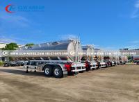 China 38000L 3-Compartment Aluminum Fuel Tank Semi-Trailer for Bulk Gasoline Diesel Transport for sale