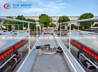 China 38000L 3-Compartment Aluminum Fuel Tank Semi-Trailer for Bulk Gasoline Diesel Transport for sale
