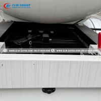 China 59.5CBM 3 Axle LPG Tank Semi Trailer for Nigeria Customized 59.5m³ Capacity for sale