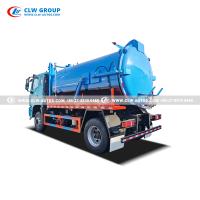 China Sinotruk Howo 4x2 Sewage Suction Truck 220HP Jurop PN155 Vacuum Pump RHD for sale