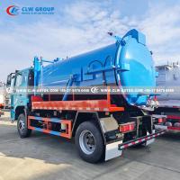China Sinotruk Howo 4x2 Sewage Suction Truck 220HP Jurop PN155 Vacuum Pump RHD for sale
