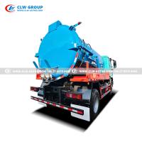 China Sinotruk Howo 4x2 Sewage Suction Truck 220HP Jurop PN155 Vacuum Pump RHD for sale