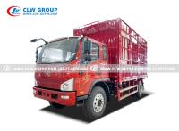 China FAW Tiger VH 4x2 Stake-Side Cargo Truck 130HP 10 Ton Payload Removable Stake Body for sale