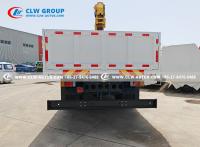 China ISUZU GIGA 8x4 16 Ton Straight Boom Crane Truck 350HP Euro IV 360 Rotation for sale