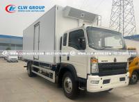 China ISUZU FVR 4x2 240HP Euro VI Refrigerated Truck 41.5m³ with THERMO KING T-800 for sale